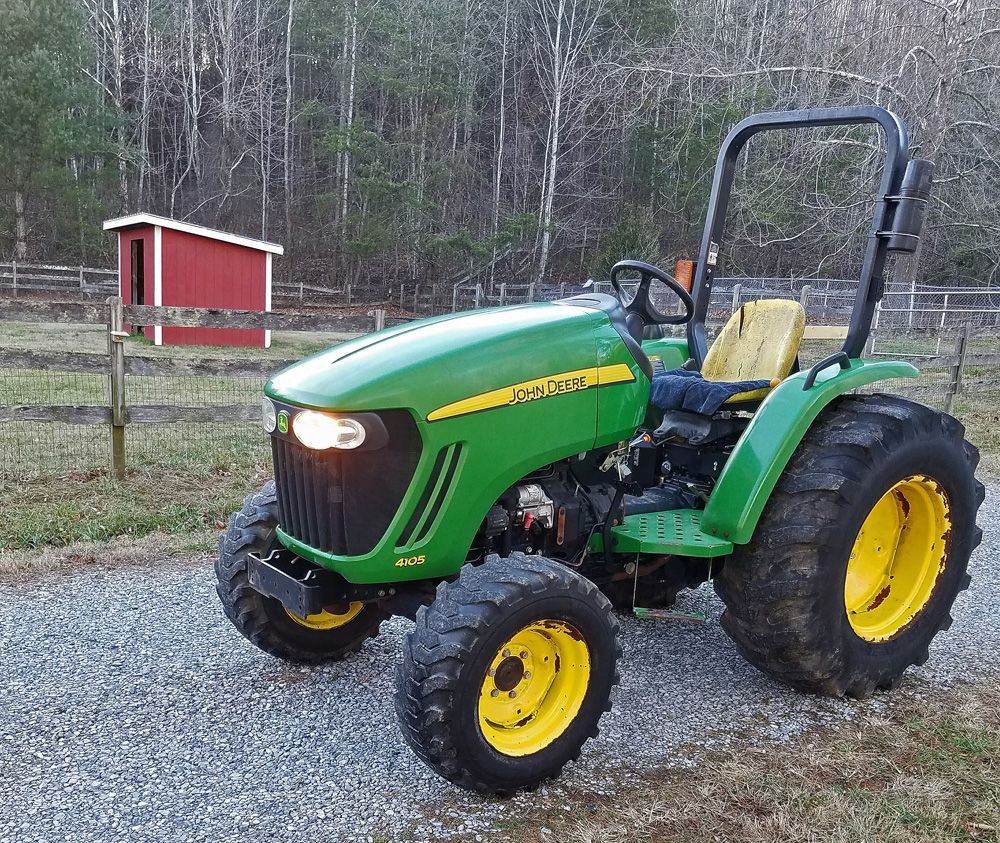 John Deere 4105, Learning - SweetMK